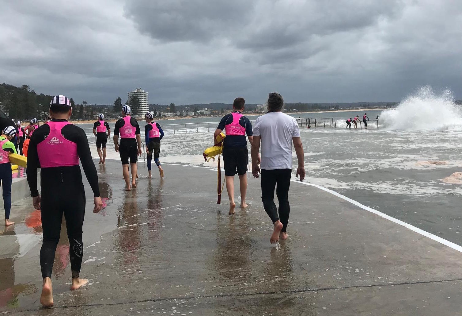 Training fun @ wild Collaroy ocean pool - Long Reef SLSC
