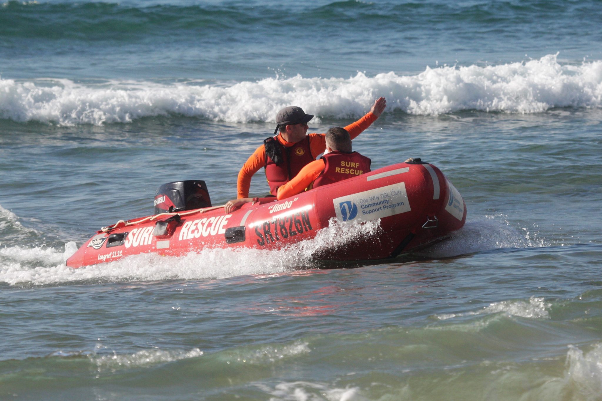 New IRB crew and drivers - Long Reef SLSC
